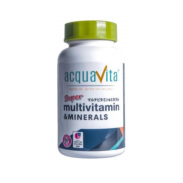 Aquavita Super Multivitamin & Mineral 60 tablets