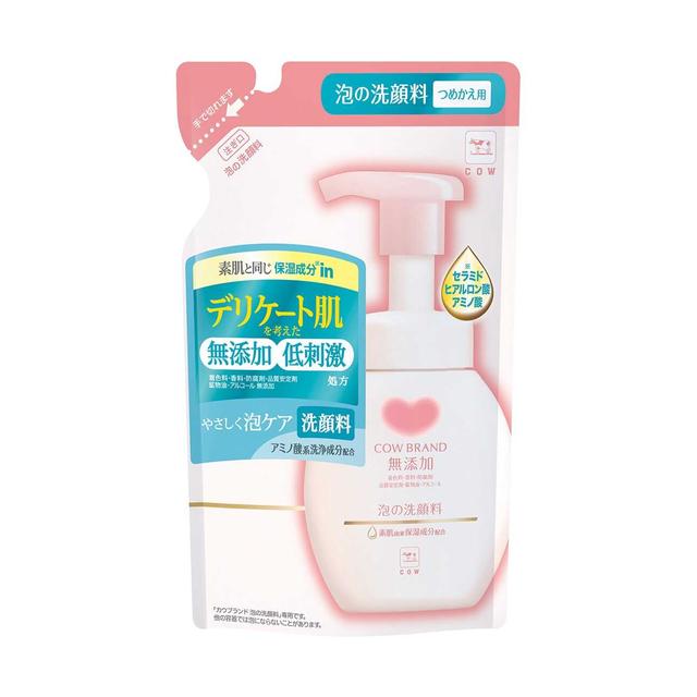Milk Soap Cow Brand Additive-Free Foam Facial Cleanser Refill | Sundrug ...