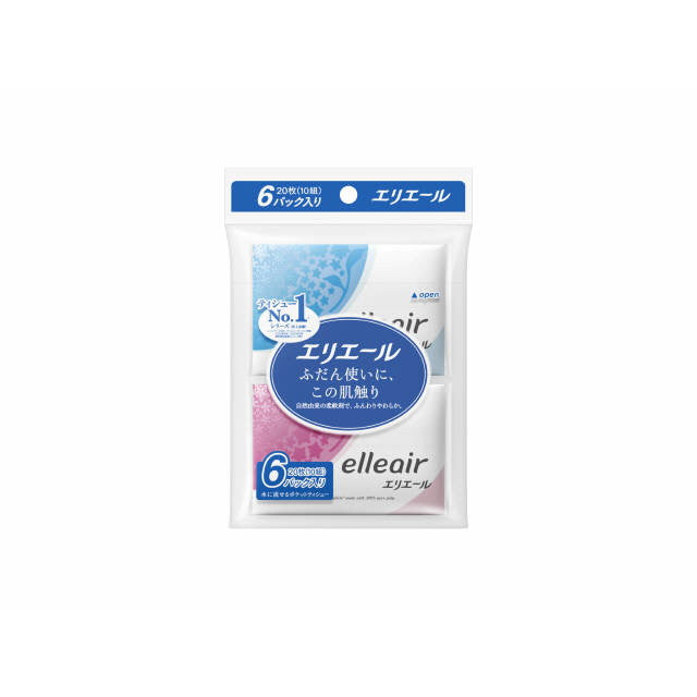 Elleair Tissue (Pocket) 10W6P