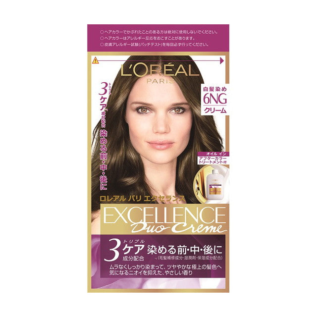 [Quasi-drug] L'Oreal Paris Excellence Hair Color N Cream Type 6NG